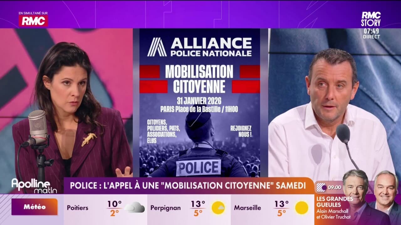 Police : "On appelle à l'aide