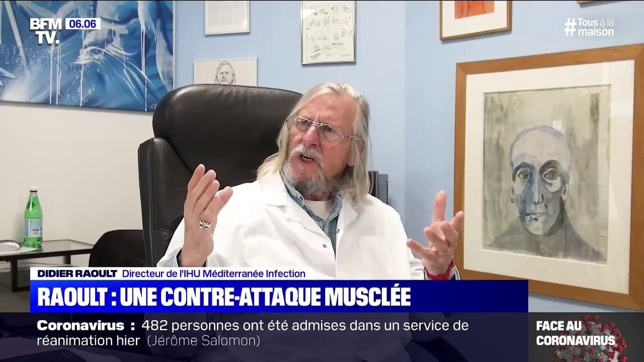 Chloroquine: le Pr Didier Raoult contre-attaque et s'en prend aux ...
