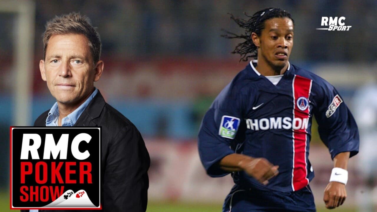 RMC Poker Show - Quand Riolo bluffe Ronaldinho après OM-PSG 2003
