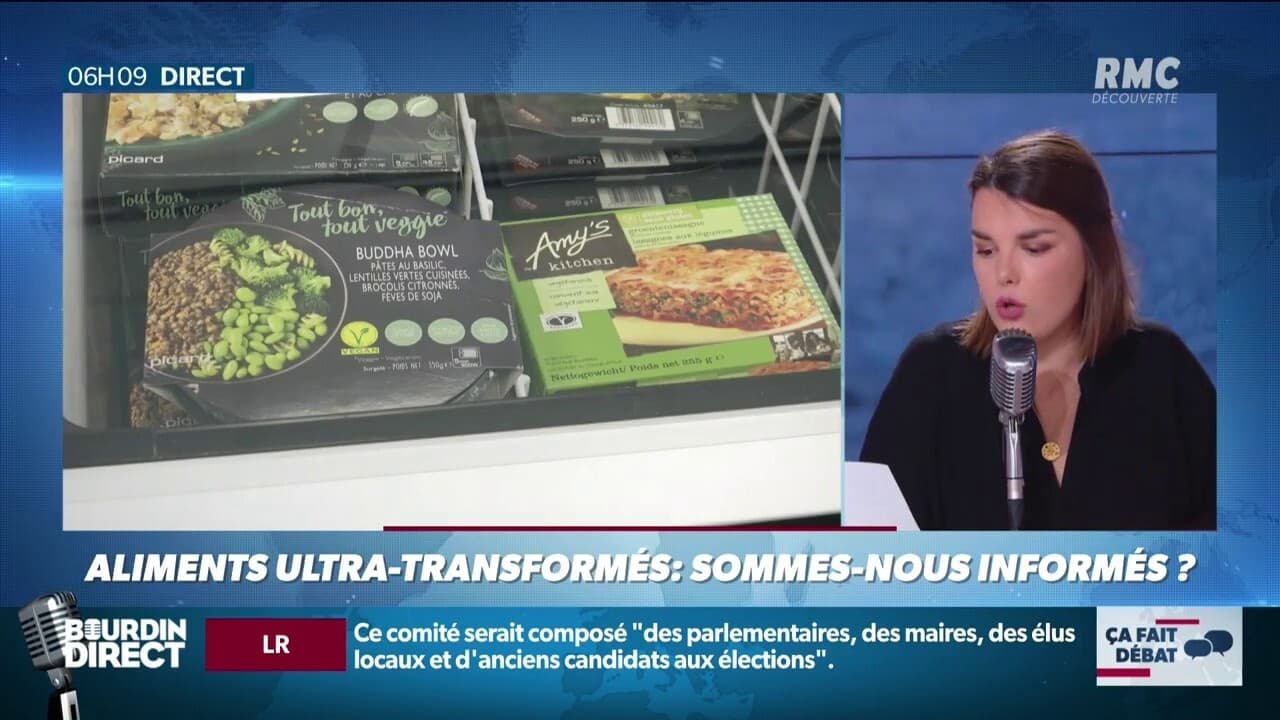 Aliments ultra-transformés: sommes-nous informés? Ça fait débat sur RMC
