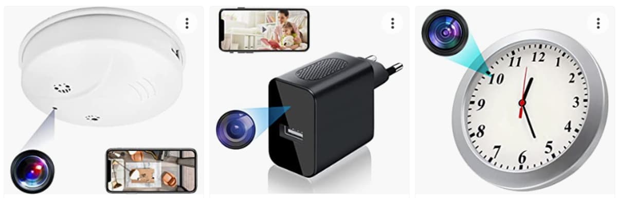Des accessoires espions vendus sur Amazon: comment détecter une caméra ...