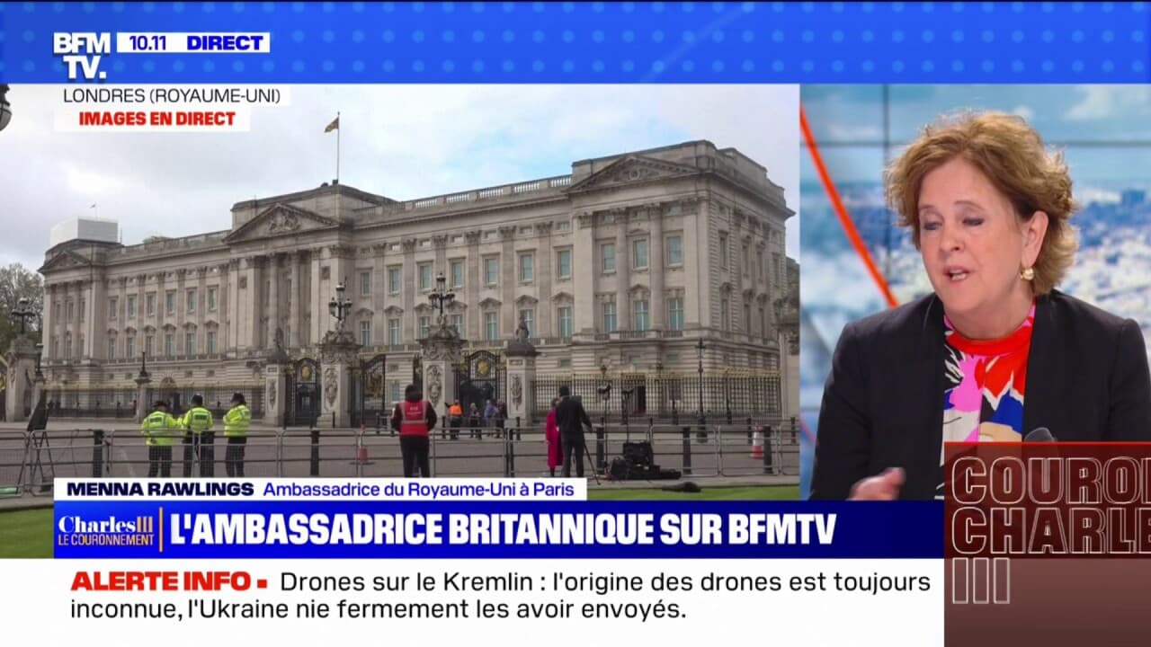 Menna Rawlings, ambassadrice du Royaume-Uni à Paris, sur le ...