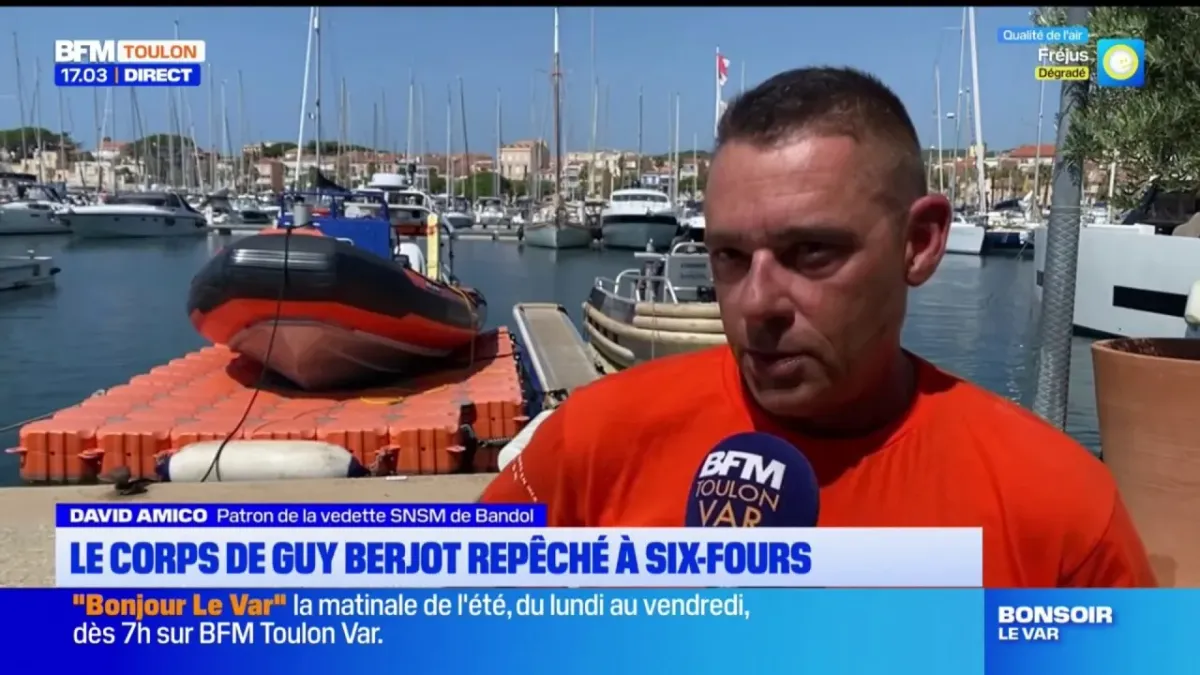 Six-Fours-les-Plages: le corps Guy Berjot, ancien président du comité ...