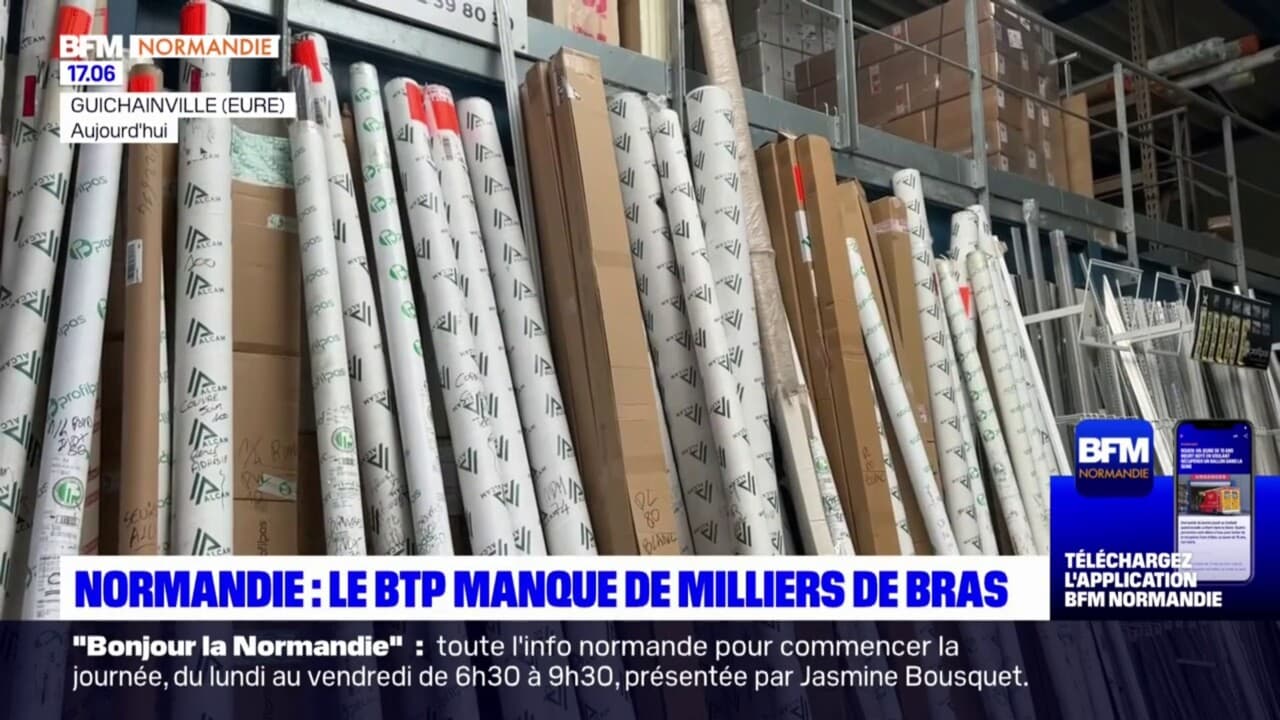Normandie: le BTP manque de milliers de bras