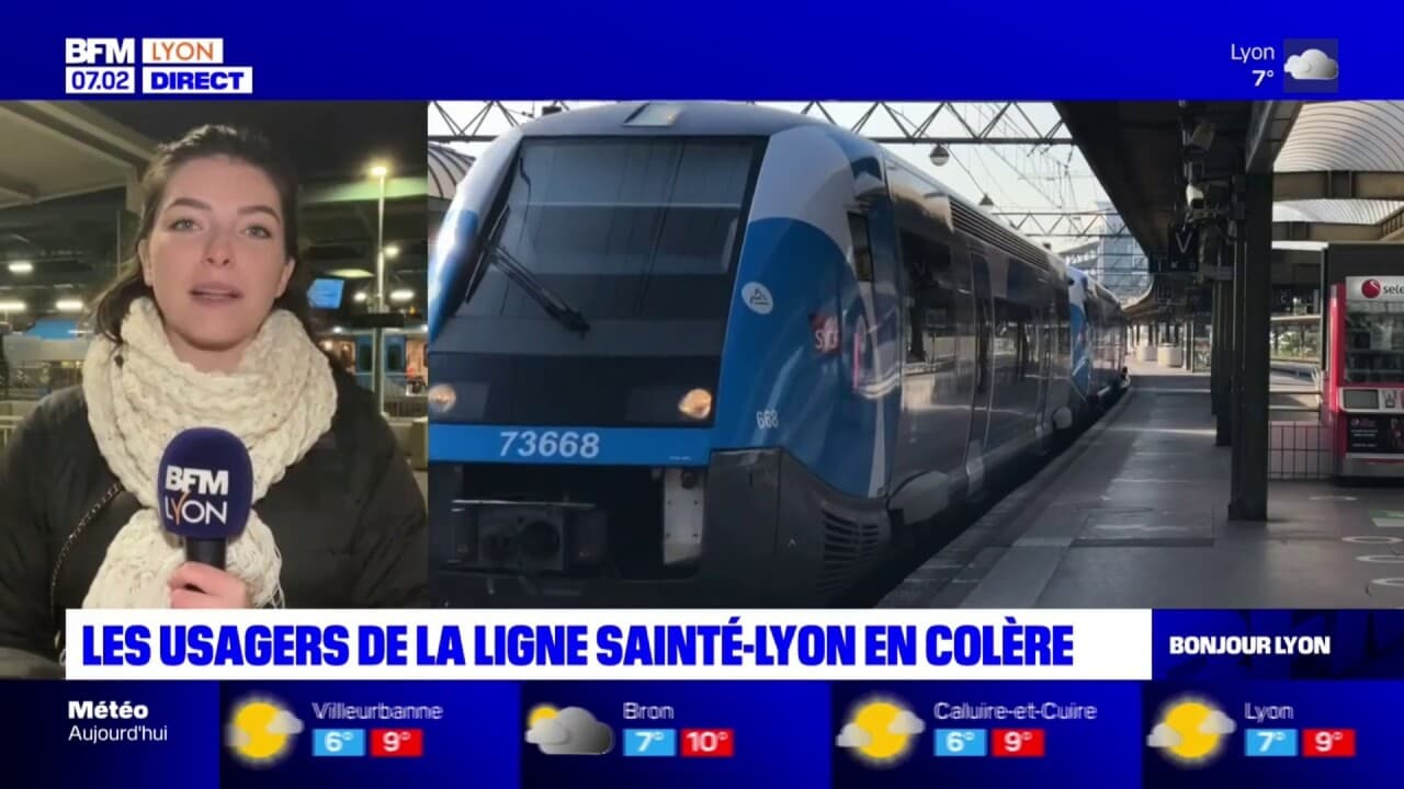 Les usagers de la ligne Saint-Étienne/Lyon en colère face aux retards