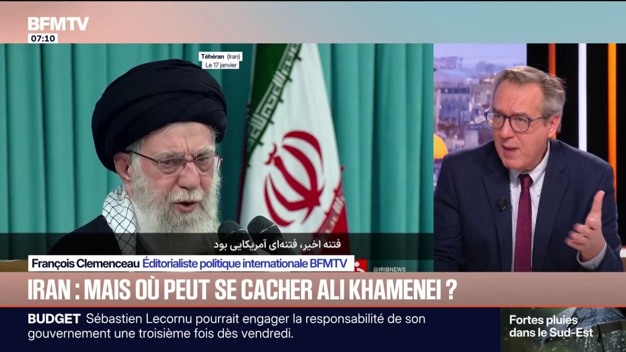 Menaces des États-Unis: Ali Khamenei, le guide suprême d'Iran, n'a pas ...