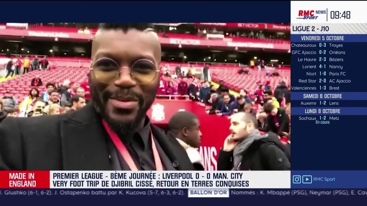 Quand Djibril Cissé nous fait vivre de l’intérieur le choc Liverpool ...