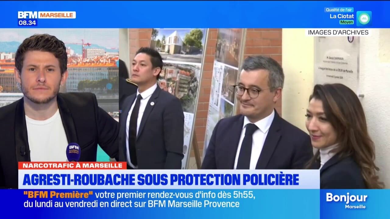 Narcotrafic à Marseille. Agresti-Roubache sous protection policière