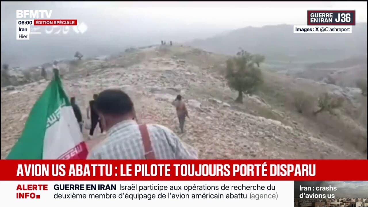 Avion américain abattu: la course contre la montre pour retrouver le ...