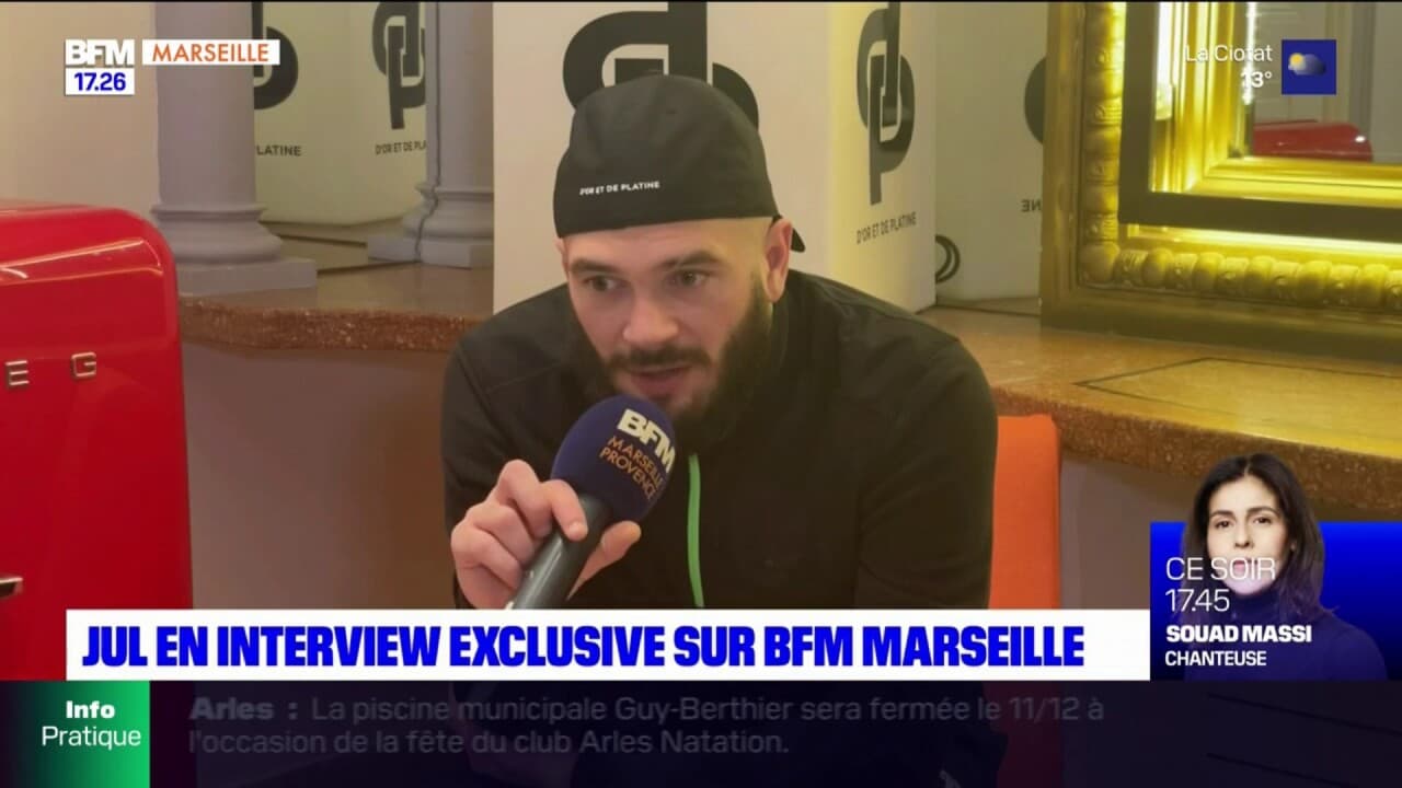 L'interview exclusive de Jul sur BFM Marseille