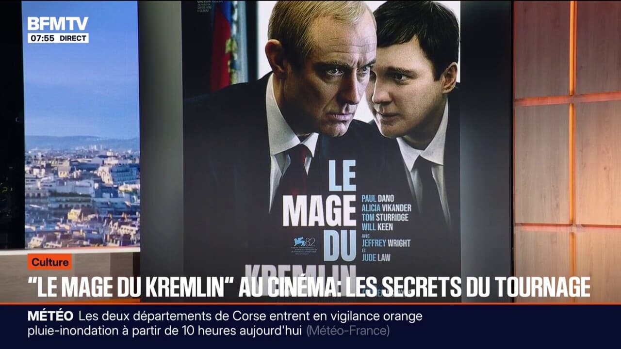 "Le Mage du Kremlin" au cinéma: les secrets du tournage
