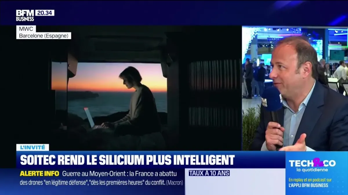 Pierre Barnabé (Soitec) : Soitec rend le silicium plus intelligent - 03/03