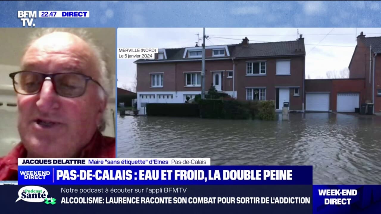"Le froid ne va pas arranger les choses": Jacques Delattre, maire de la ...