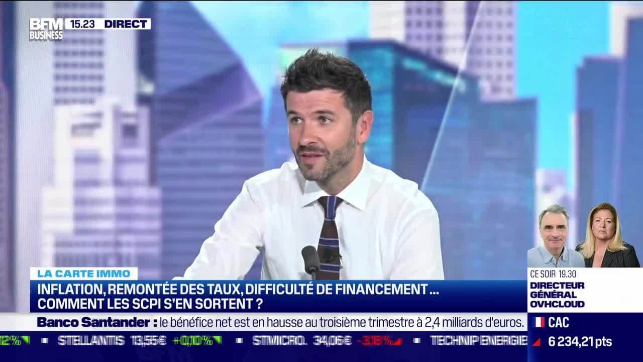 Jonathan Dhiver (MeilleureSCPI) : Inflation, remontée des taux ...