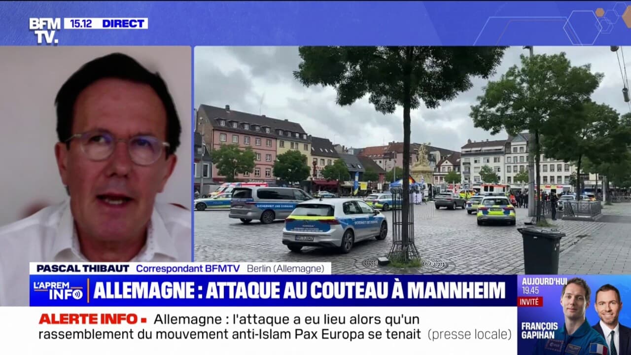 Allemagne: plusieurs blessés à Mannheim après une agression à l’arme ...