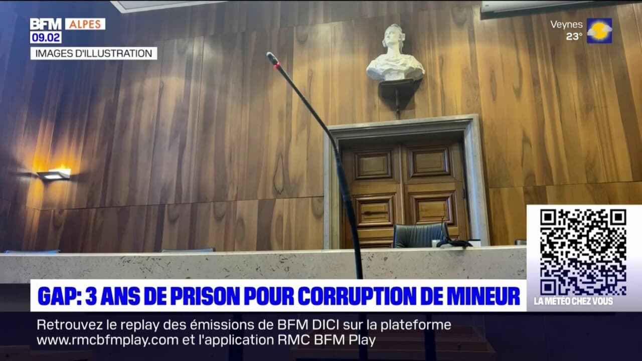 Trois ans de prison pour un Embrunais jugé pour corruption de mineur de ...