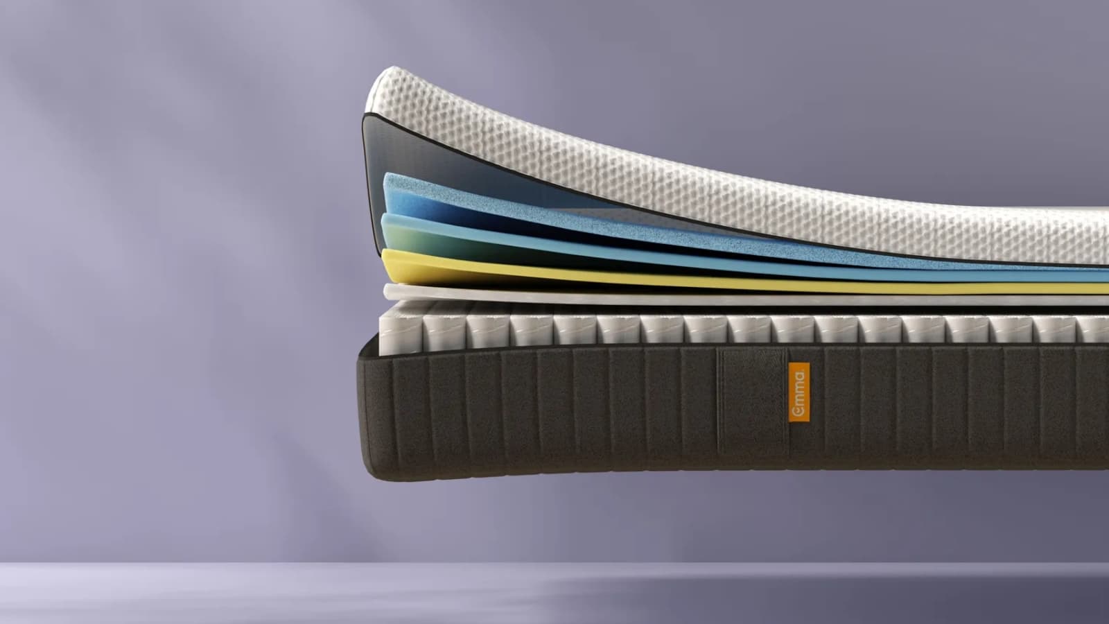 La marque Emma n'en fait qu'à sa tête et propose son matelas premium à ...