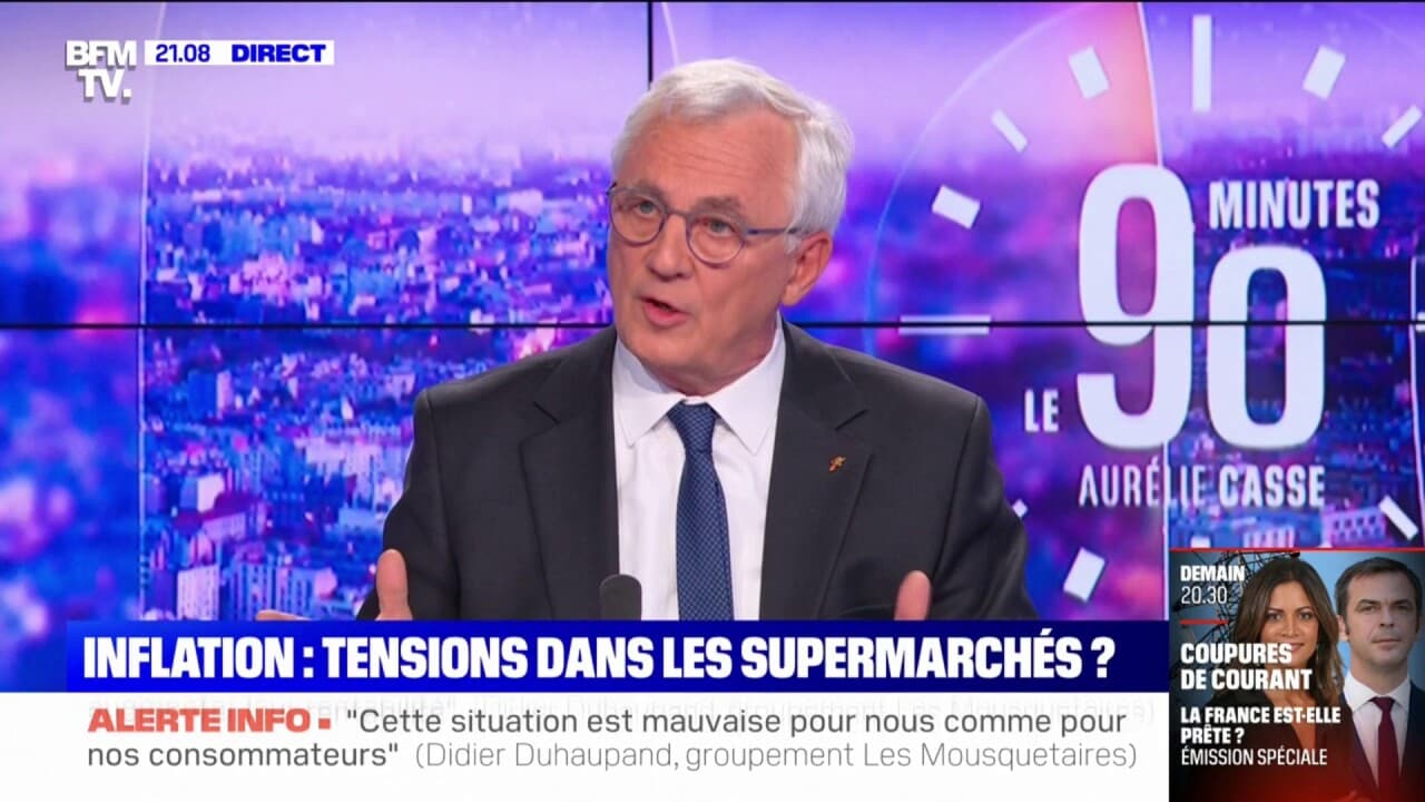 Didier Duhaupand (Les Mousquetaires): "La hausse des coûts sera de 7% à 8%" pour nos marques ...