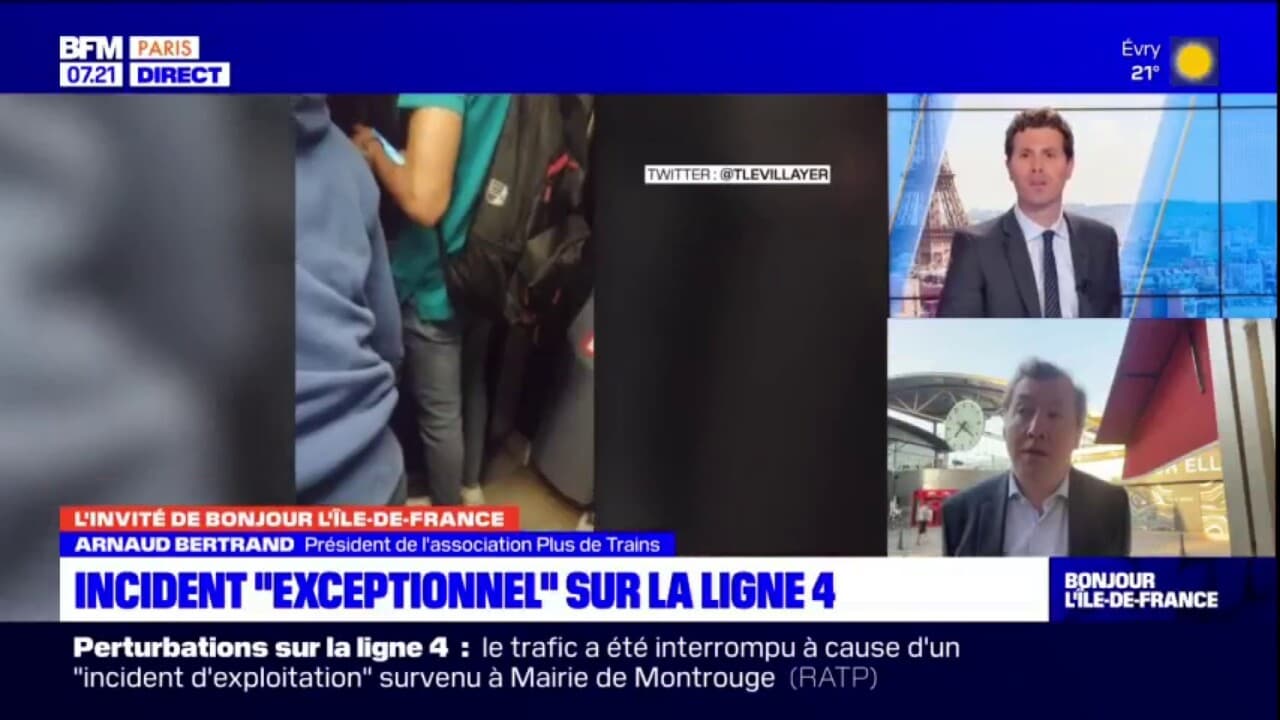 Arnaud Bertrand, président de l’association Plus de Trains, estime qu ...