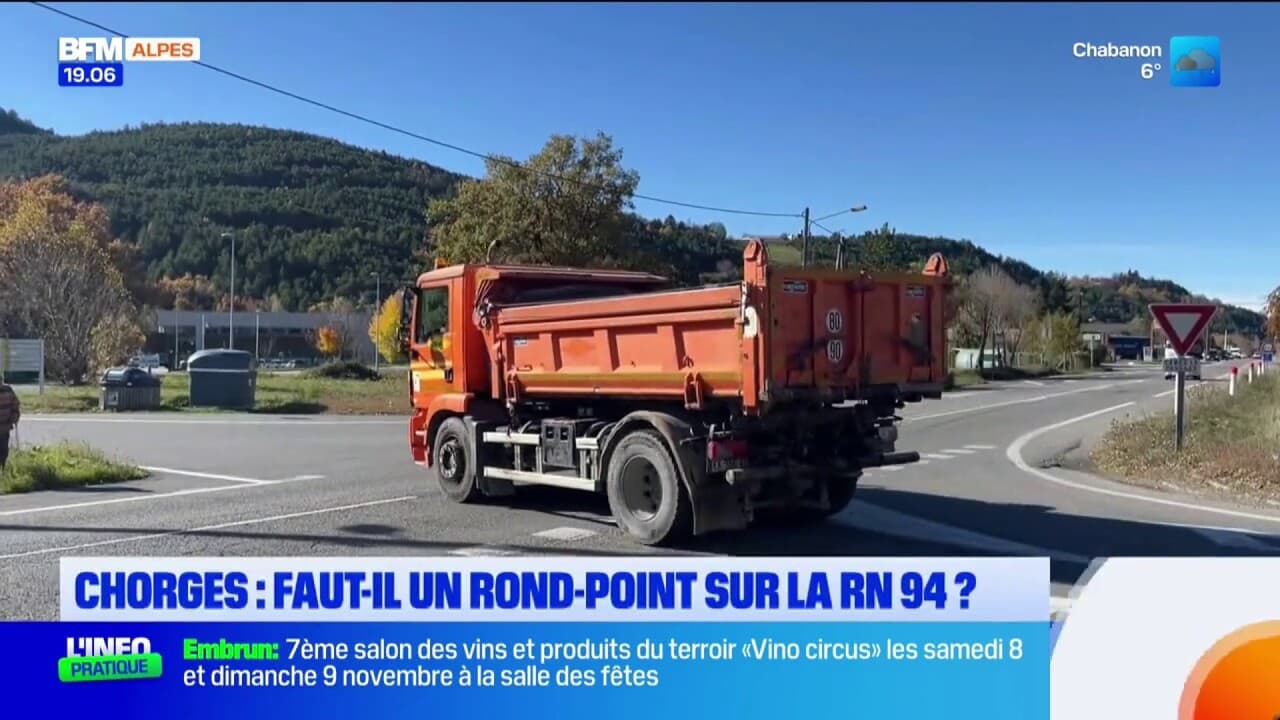 Chorges : faut-il un rond-point sur la RN 94