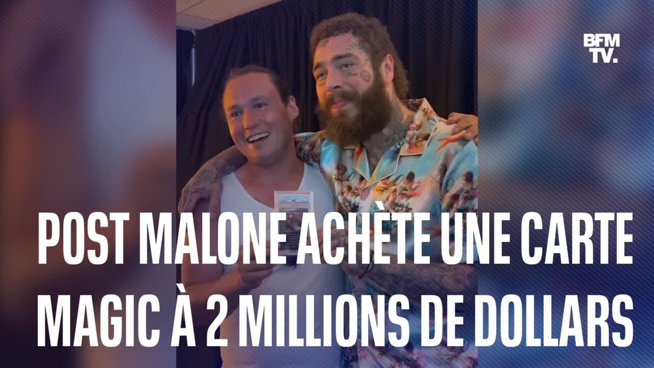 Post Malone s'offre une carte Magic-Seigneur des Anneaux unique, à 2 ...
