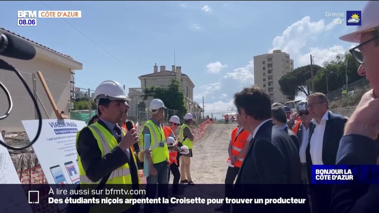 Nice-Ouest: où en sont les travaux de raccordement de la voie rapide à ...