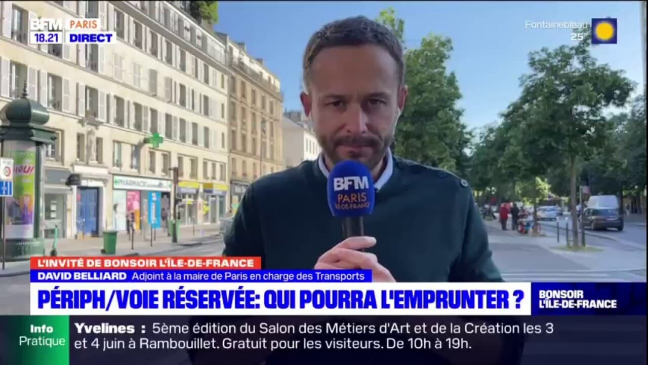 Voie réservée sur le périphérique parisien: David Belliard estime que ...